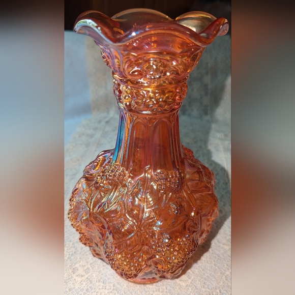 Imperial Glass | Accents | Vintage Imperial Carnival Glass Loganberry ...